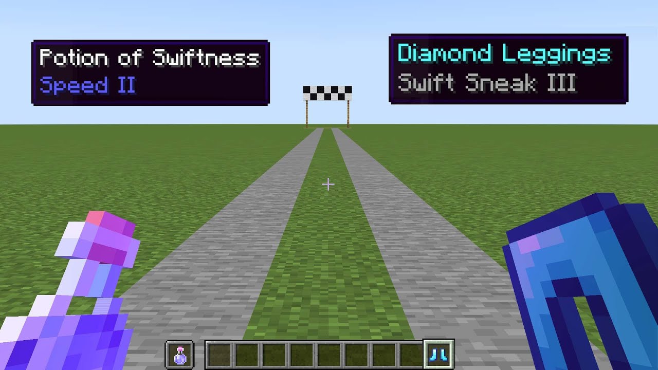 swift sneak vs potion of swiftness - YouTube