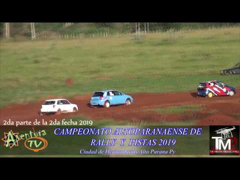Aventura Tv Paraguay 2da fecha del Campeonato Altoparanaense de Rally y pistas 2019 (2da Parte)