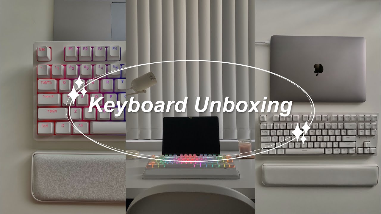 unboxing GTEK CYBORG 1000 TKL mechanical keyboard ₓ˚. ୭ ˚ ˚.˚ ˚ ୧ ...