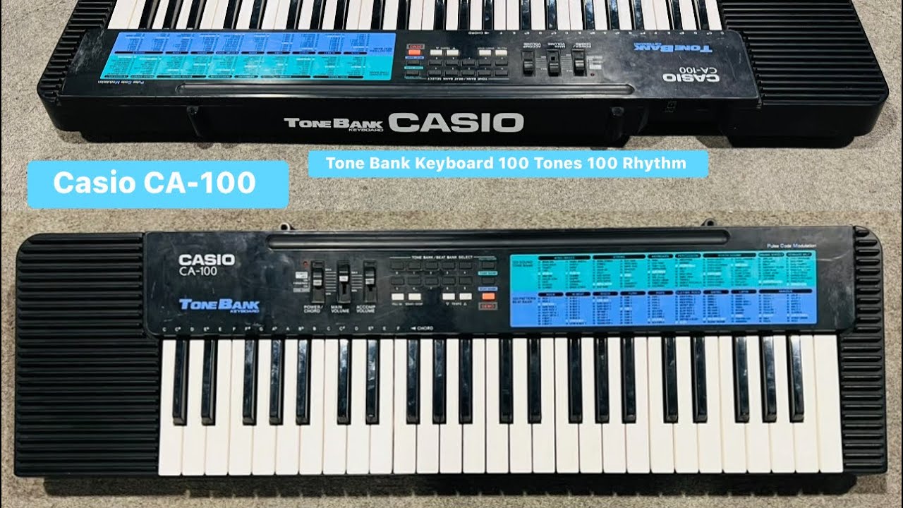 Casio CA-100 Keyboard Demo ( Wilsons music instruments Whatsapp No ...
