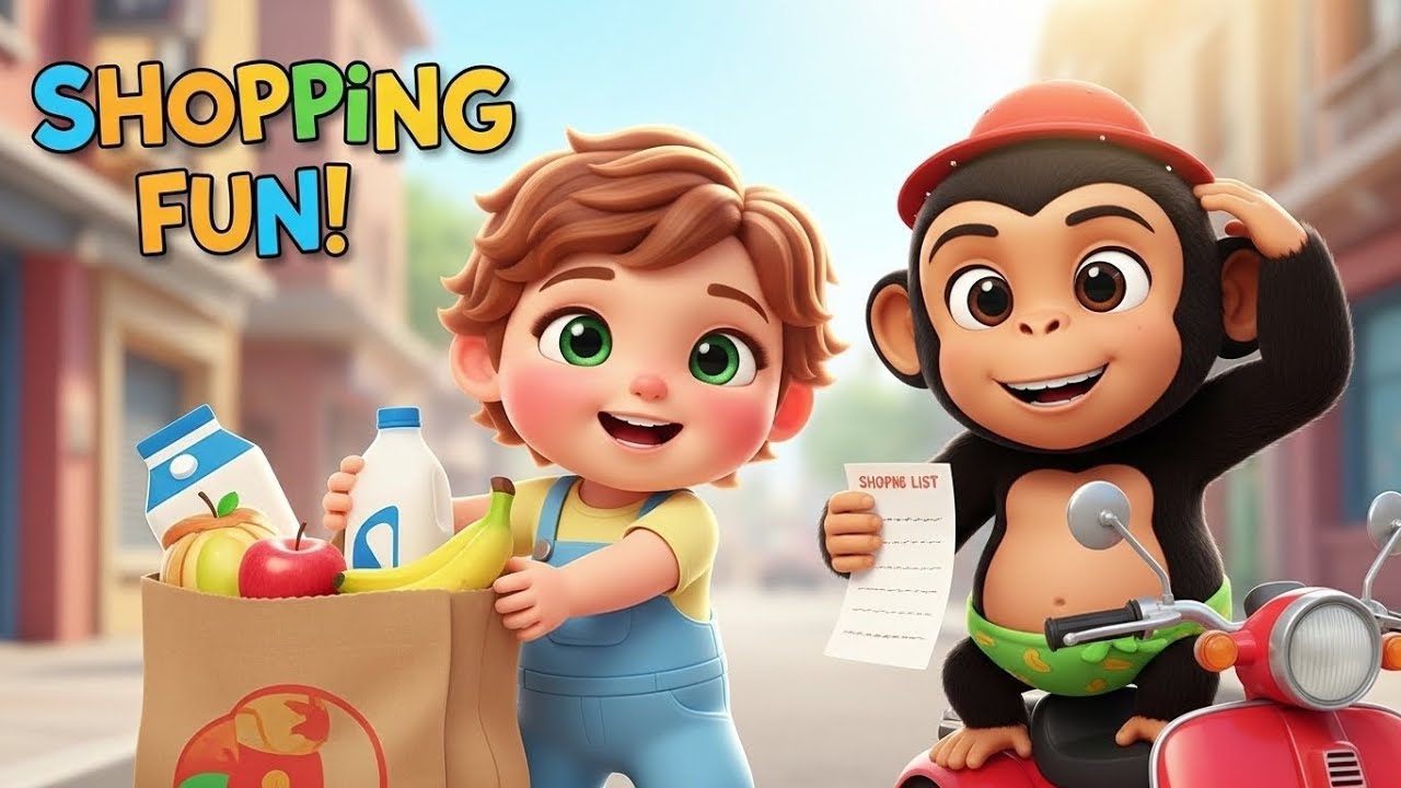 Zippy Zappy Zoom Zoom 🚲 | Fun Fix-It & Shopping Song with Rhymee ...