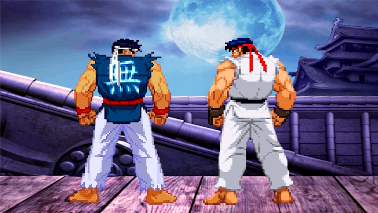 SHIN RYU VS ICE RYU - YouTube