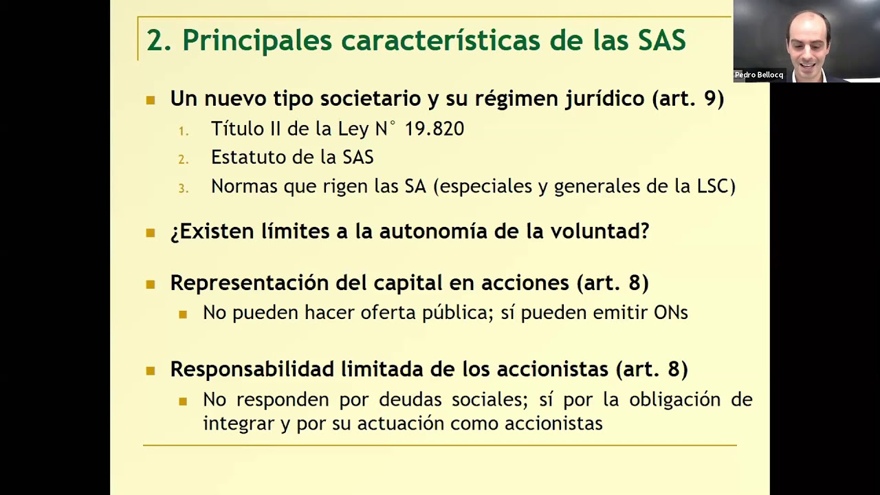 Sociedades por Acciones Simplificadas (SAS): su régimen y oportunidades ...
