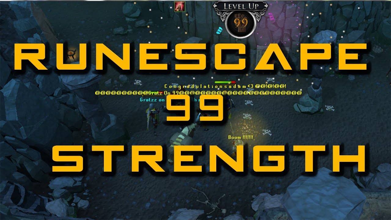 Runescape 3: 99 Strength 2014 Gainz - YouTube