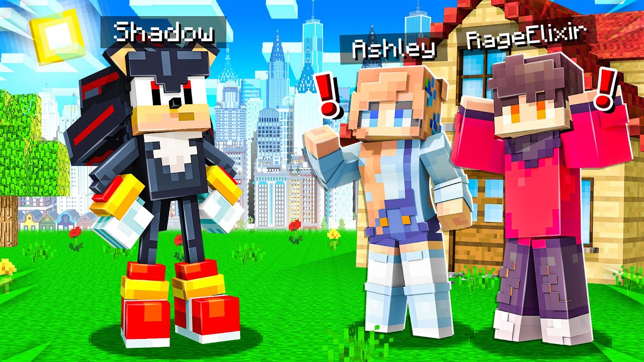We Found SHADOW in Minecraft Block City.. - YouTube