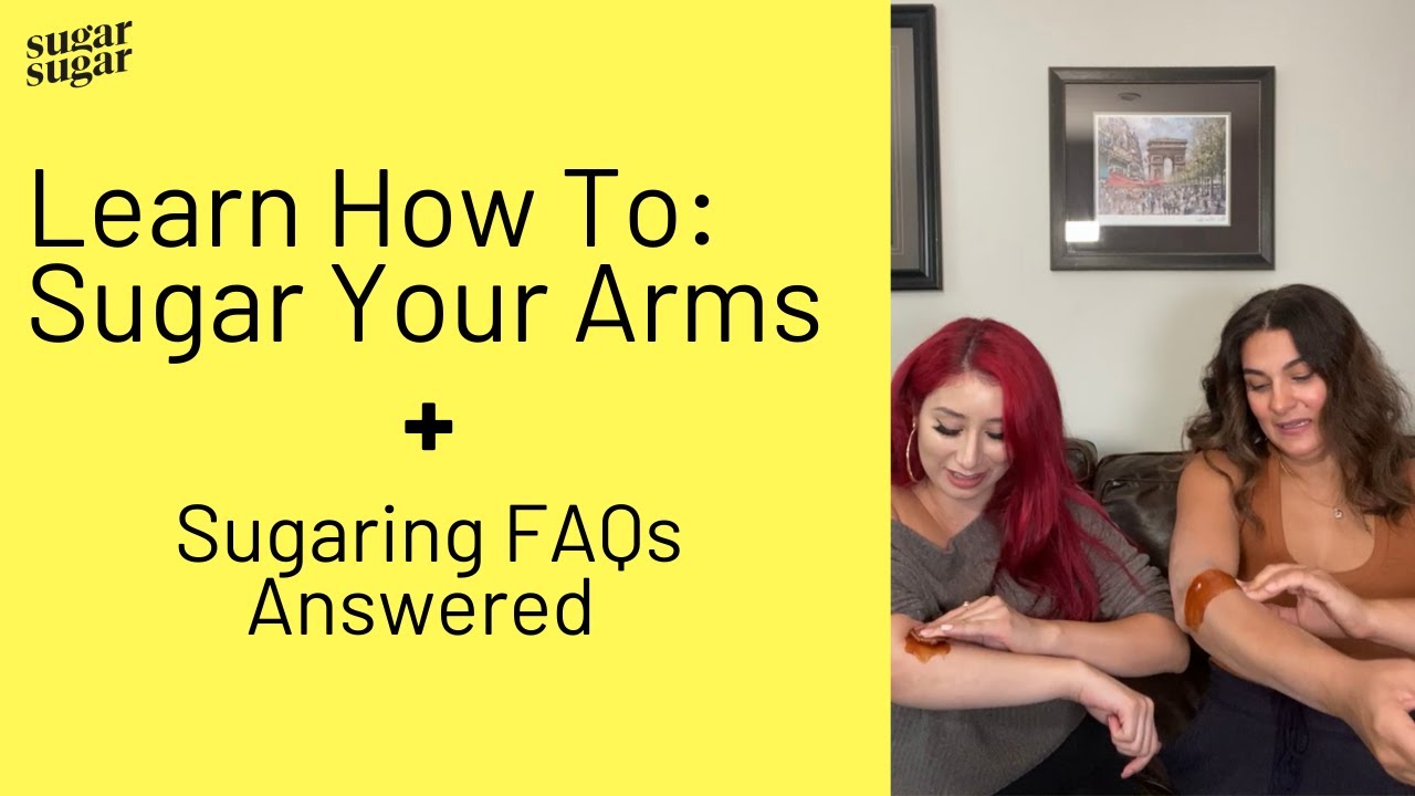 Cozy Season Sugaring Session: LEARN HOW TO SUGAR YOUR ARMS! - YouTube