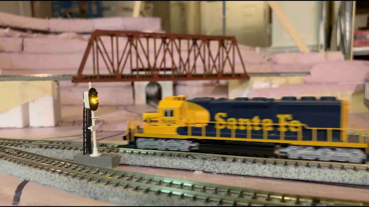 Kato N Scale 3-Color Automatic Signal Converted To A Manual Switch For ...