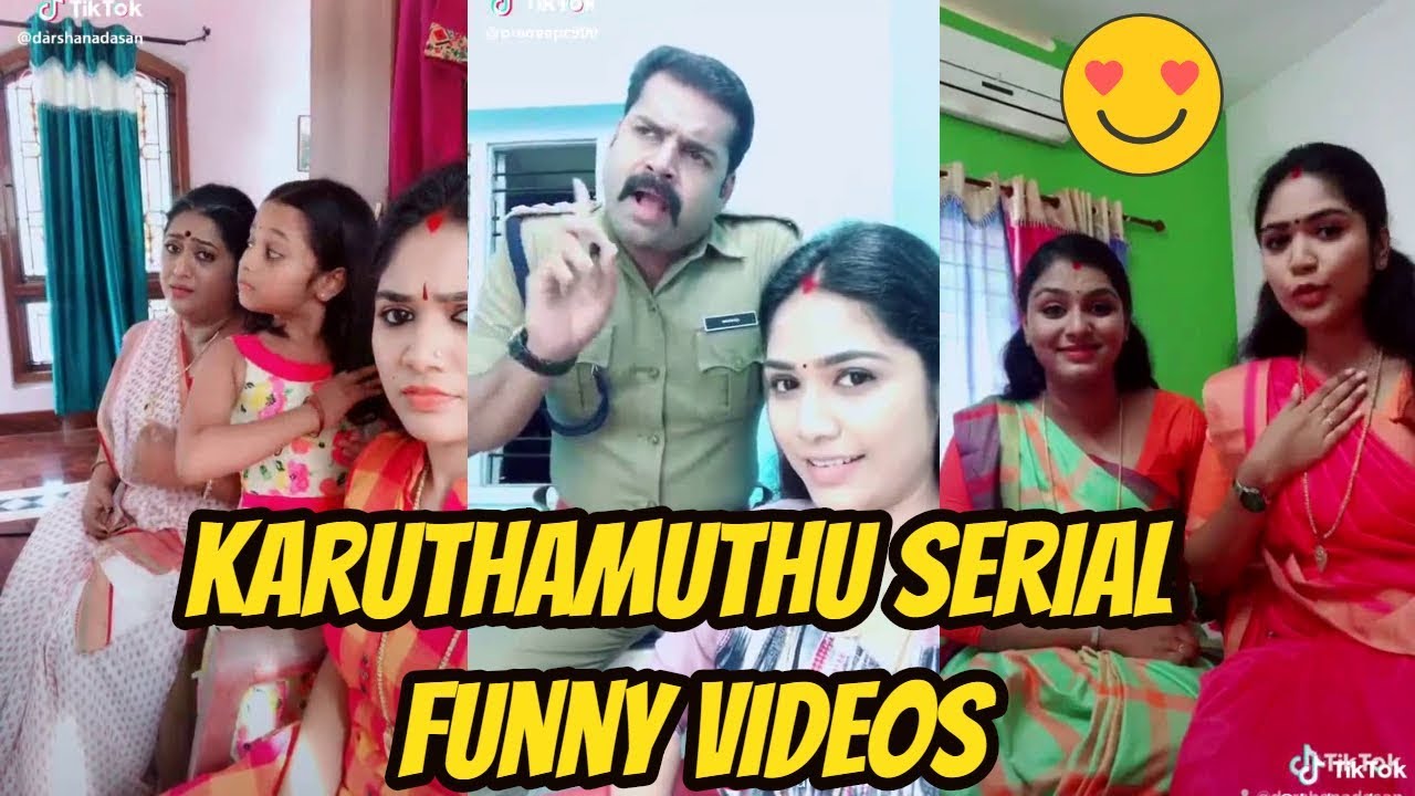 Karuthamuthu Serial Team Funny Comedy Videos || Karuthamuthu Team ...