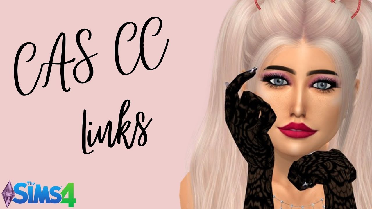 Sugar Candy CAS + CC Links - Create A Sim - The Sims 4 - YouTube