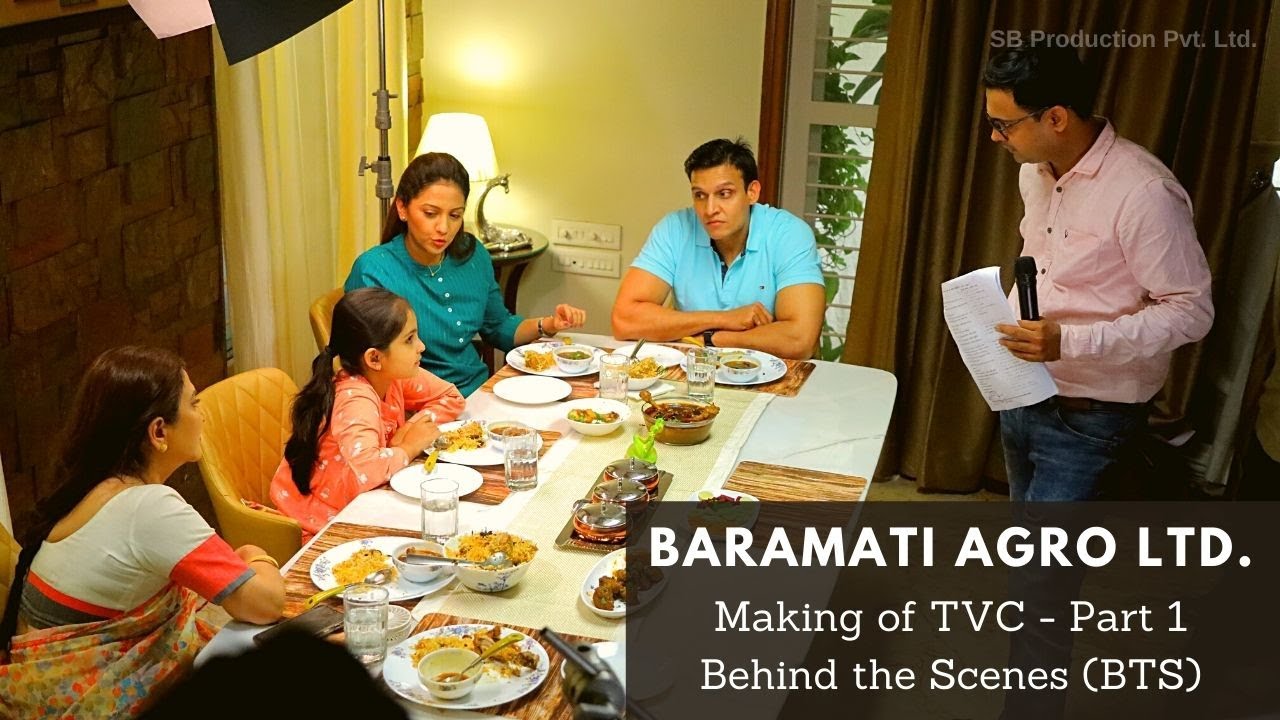 Baramati Agro Ltd. | Making of TVC - PART 1 | Behind the Scenes | SB ...