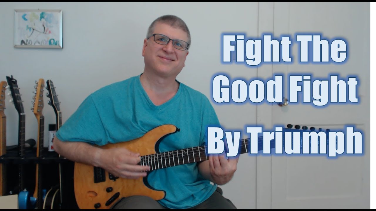 Fight The Good Fight by Triumph | Guitar Solo Lesson with TAB - YouTube