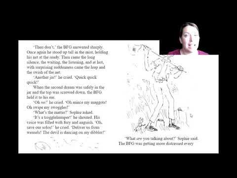 "The BFG" Chapter 12 Read Aloud with Text - YouTube