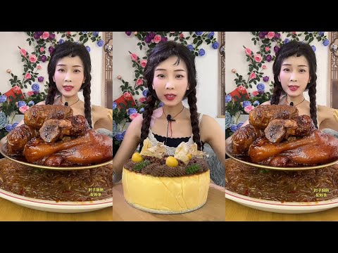 【ASMR】【MUKBANG】東坡肉 BRAISED PORK BELLY | EATING SHOW |CHINESE MUKBANG |食べ |吃播 LOVE ASMR•JENNIE #咀嚼音
