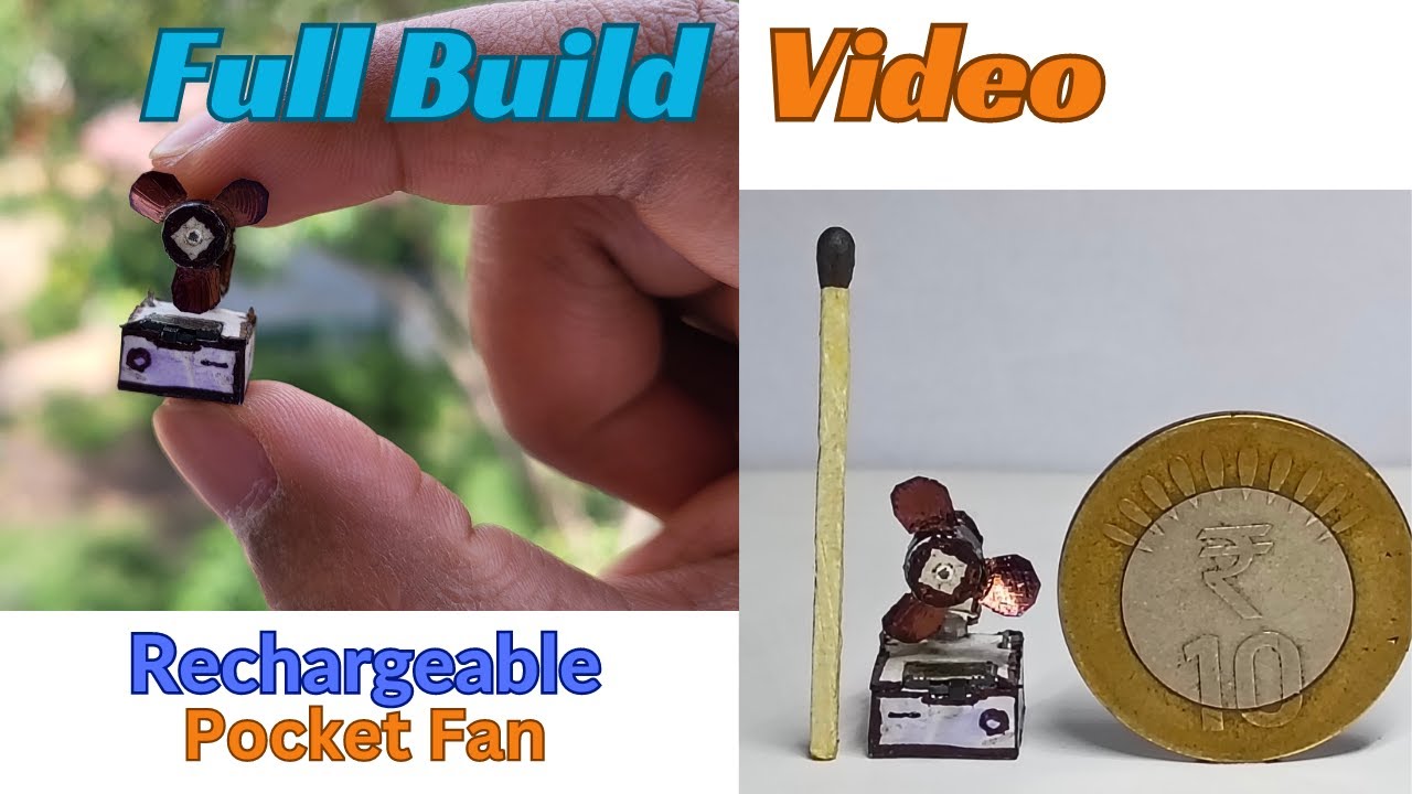 Building the Smallest Table Fan Ever: DIY Project - YouTube