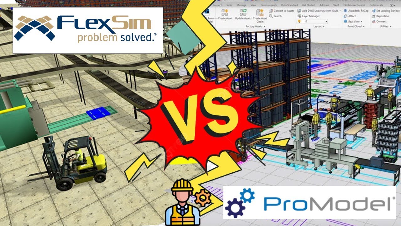 ProModel vs FlexSim, ¿Cuál es MEJOR SOFTWARE de SIMULACIÓN para ...