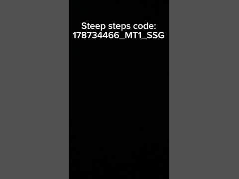 Steep Steps code - YouTube