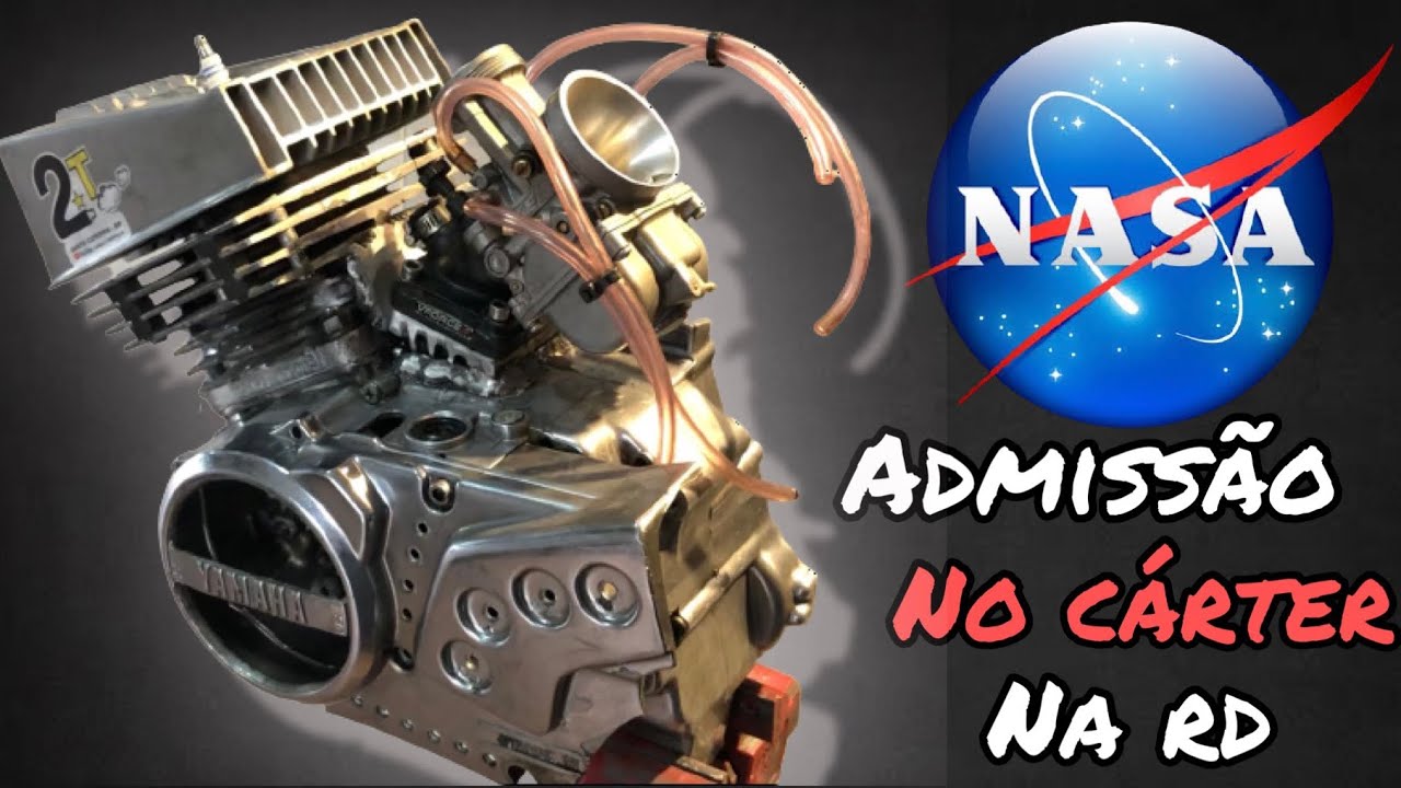 MOTOR DE RD 135 COM ADMISSÃO NO CÁRTER ! O MOTOR QUE A YAMAHA NÃO FEZ ...