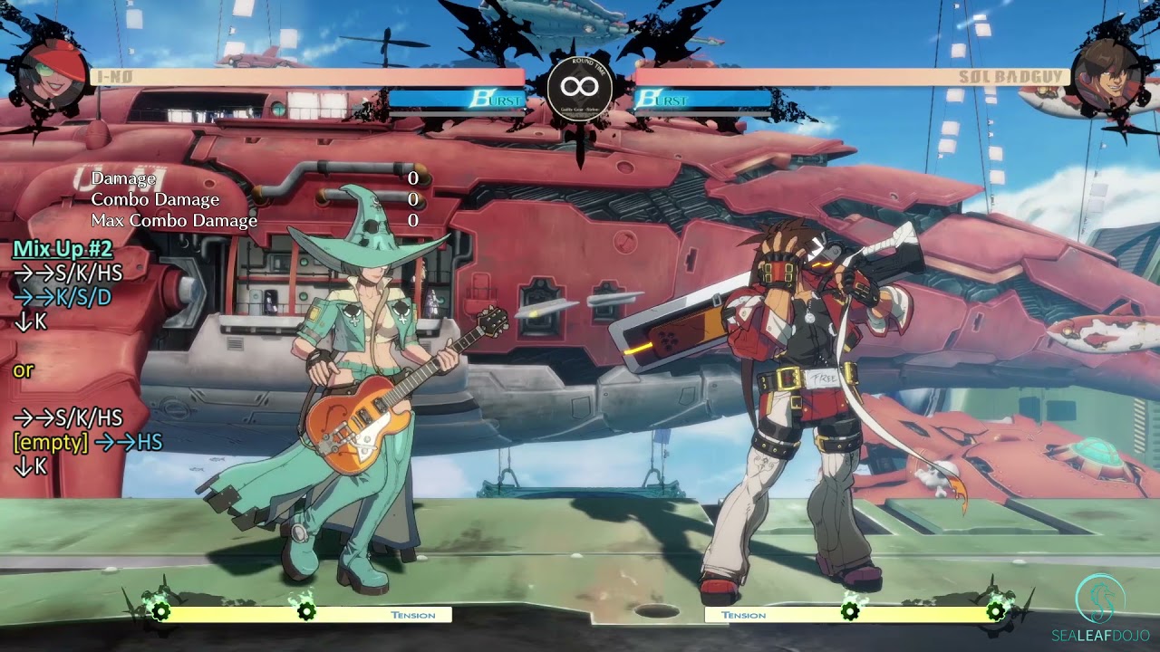 Guilty Gear Strive I-No (Ino) Mix Ups [UPDATE: NEW COMBO VIDEO IN ...