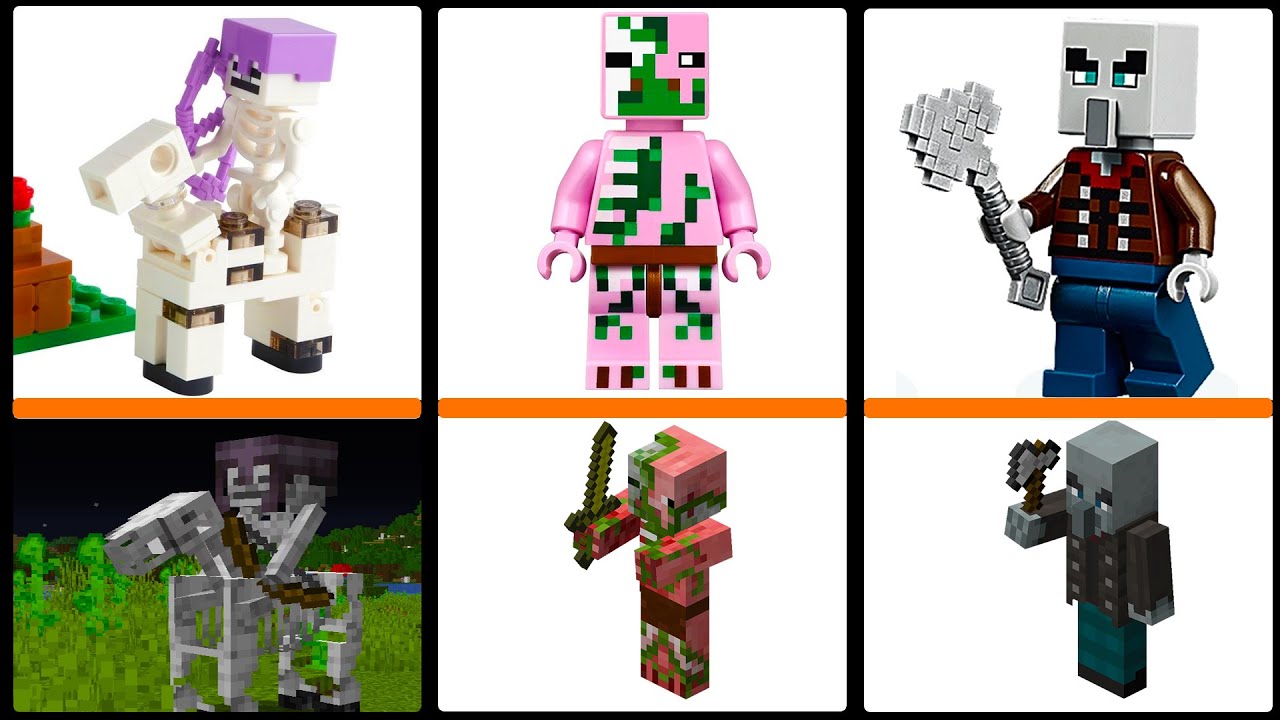 LEGO vs. Minecraft - YouTube