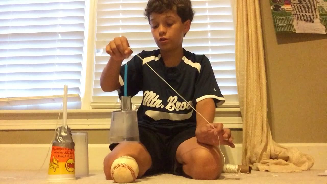 how to make a baseball retriever - YouTube