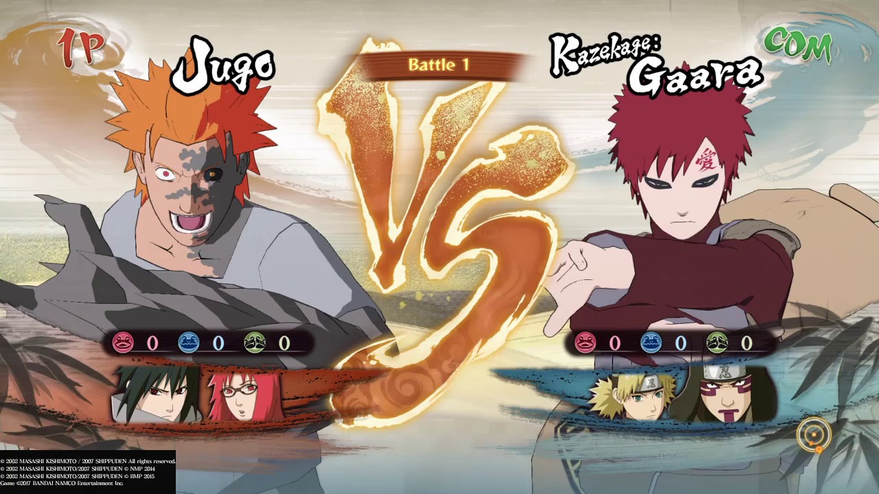 Jugo VS Gaara! NARUTO SHIPPUDEN Ultimate Ninja STORM 4 ROAD TO BORUTO ...