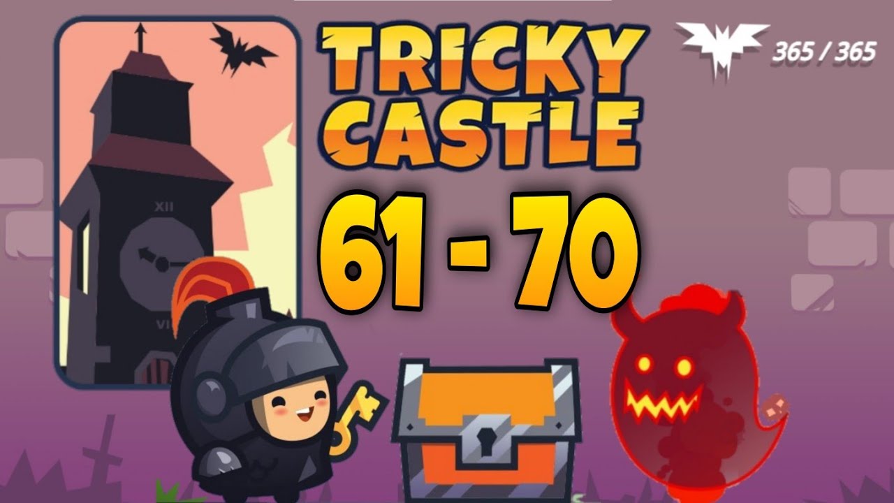 Tricky Castle Witch Tower Level 61, 62, 63, 64, 65, 66, 67, 68, 69, 70 ...