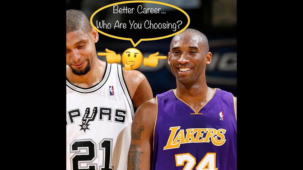 Kobe Bryant vs. Tim Duncan; Who Had the Better Career? | Leave It On ...