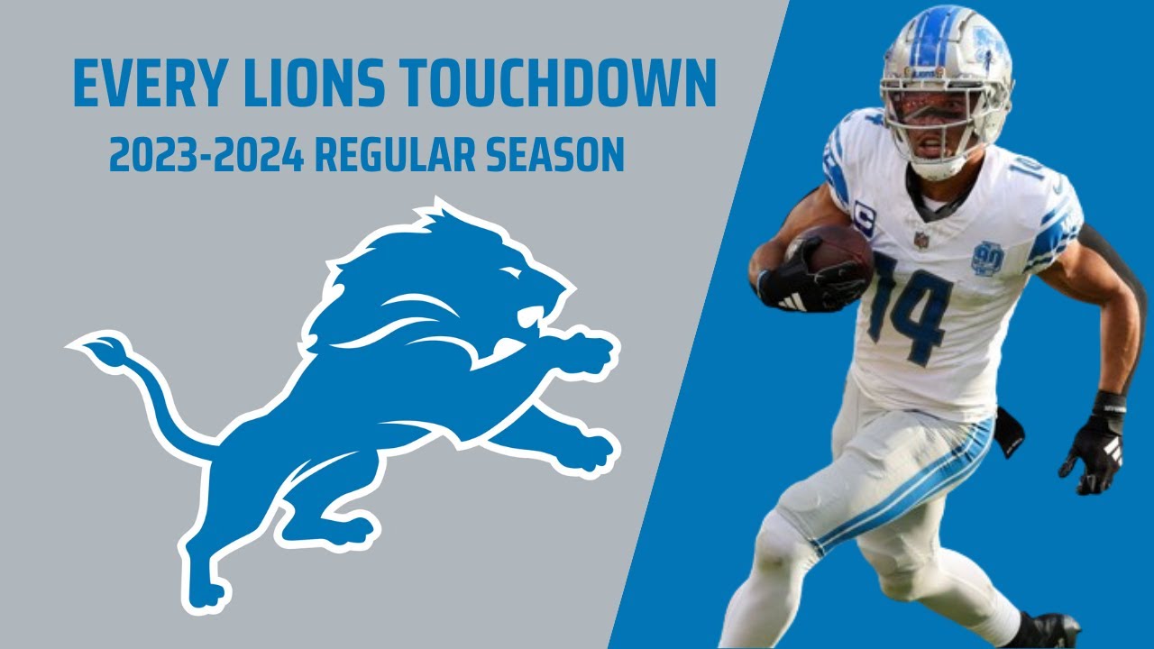 Every Detroit Lions Touchdown (2023-2024 Regular Season) - YouTube