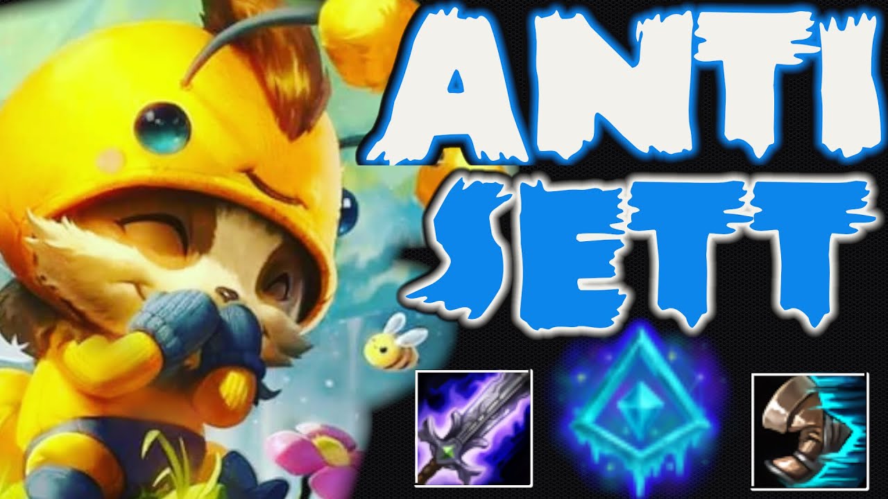 TEEMO vs SETT TOP - ANTI SETT BUILD TEEMO - HOW TO BEAT SETT TOPLANE ...