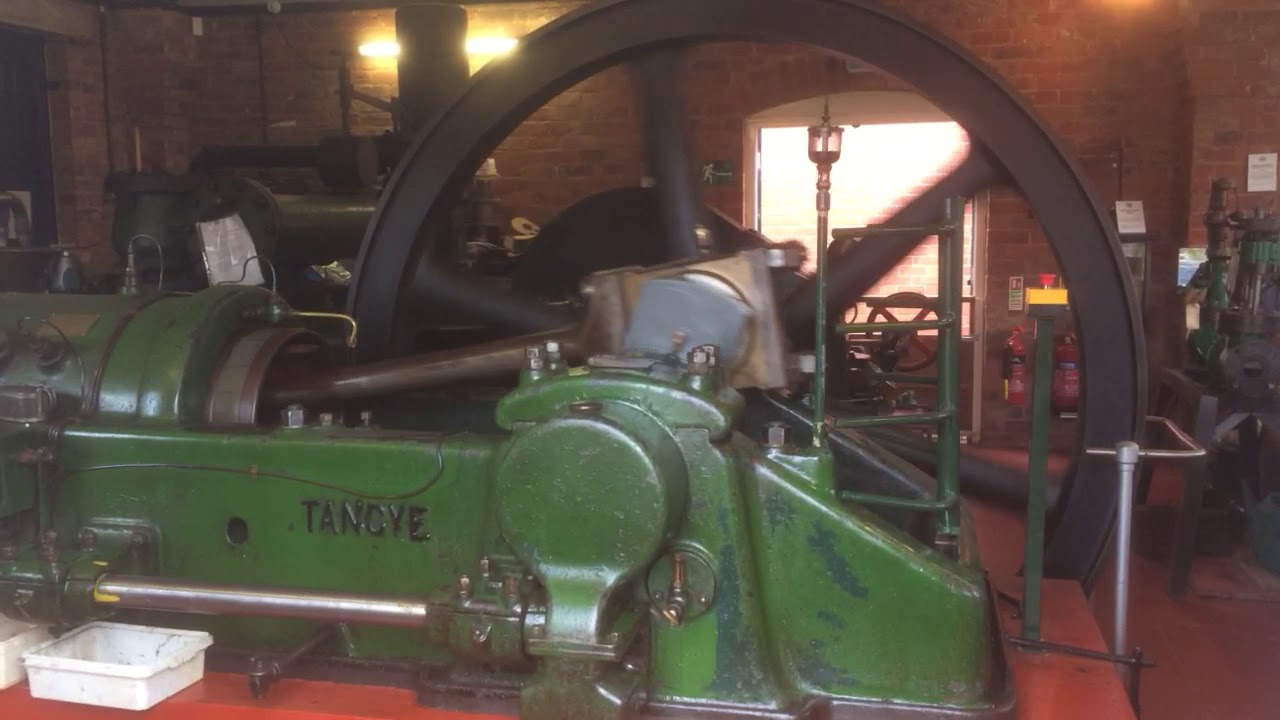 Tangye Diesel Engine from Pembroke Dock - YouTube