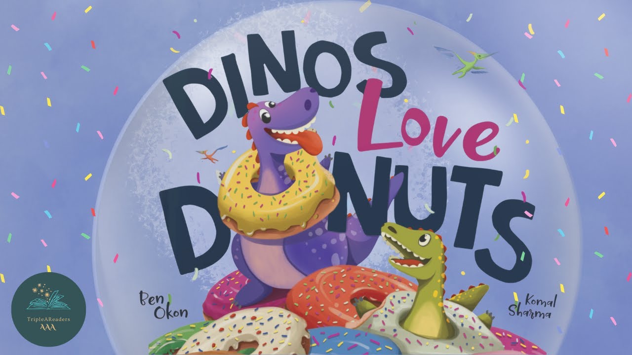 📚 Kids Read-Aloud Book 📚 Dinos Love Donuts - Fun Adventure Story By Ben ...