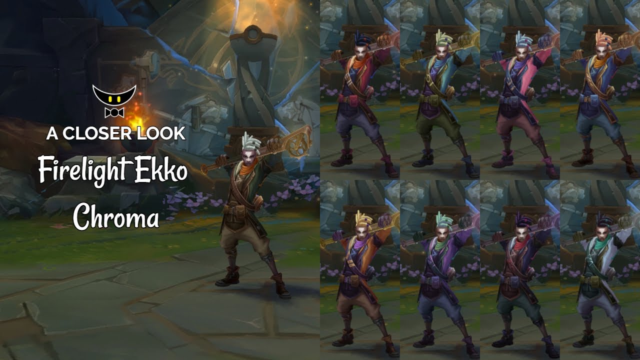 Firelight Ekko Chromas - YouTube