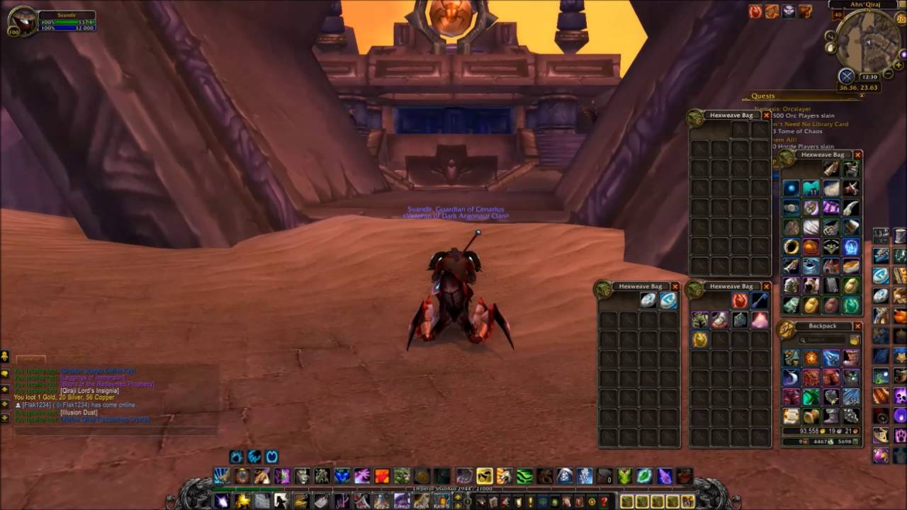 World of Warcraft | Stable-Ise - Silithid Mounts (Mount Guide) - YouTube