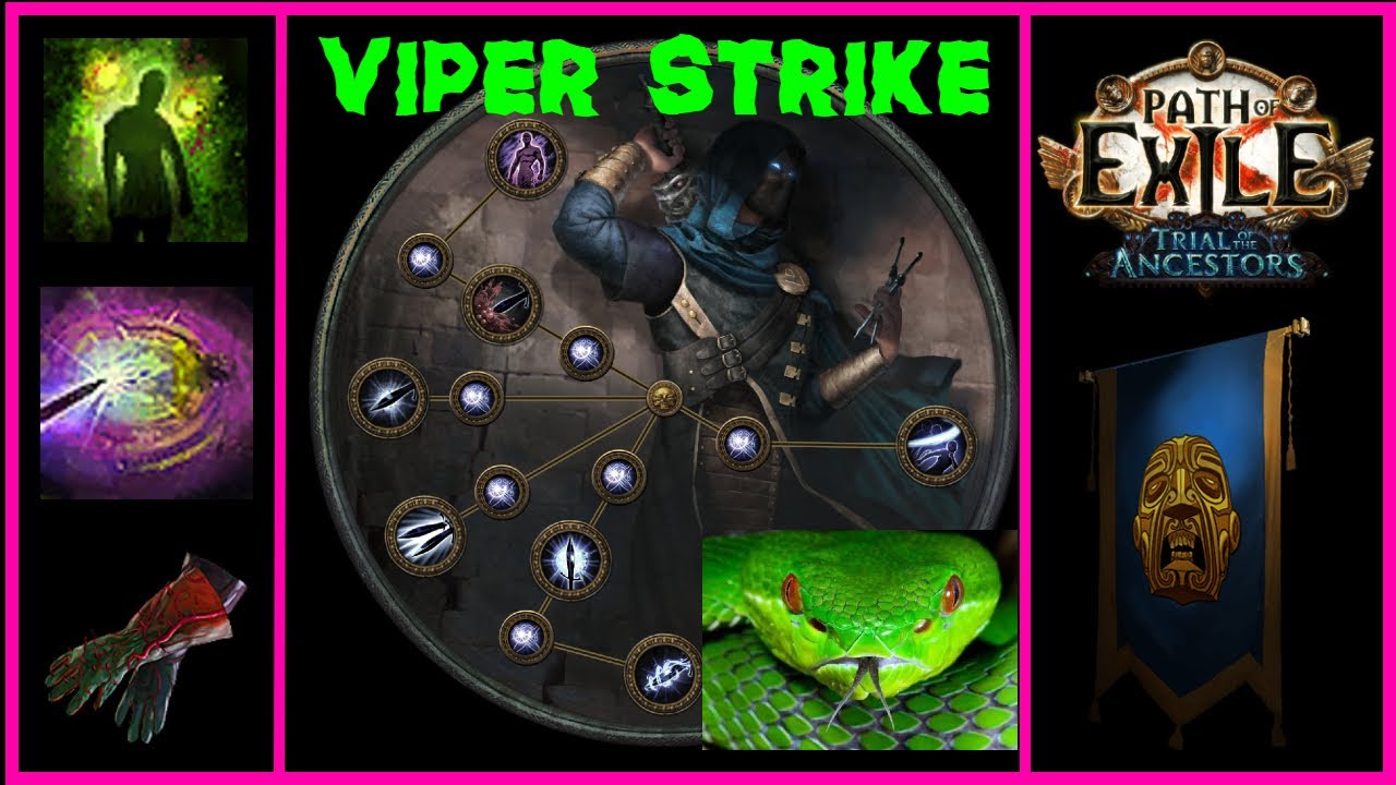 Viper Strike + Rampage, Mapeo T16 | Path of Exile Ancestor [3.22] - YouTube