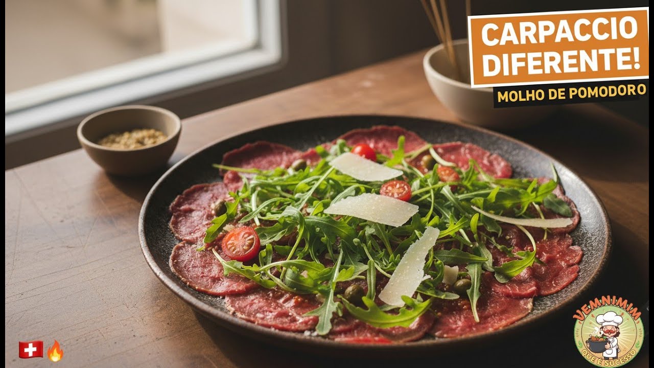 O SEGREDO do Carpaccio Perfeito | Culinaria Gringa - YouTube