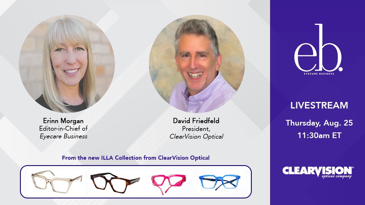 ClearVision Optical x Eyecare Business Livestream! - YouTube