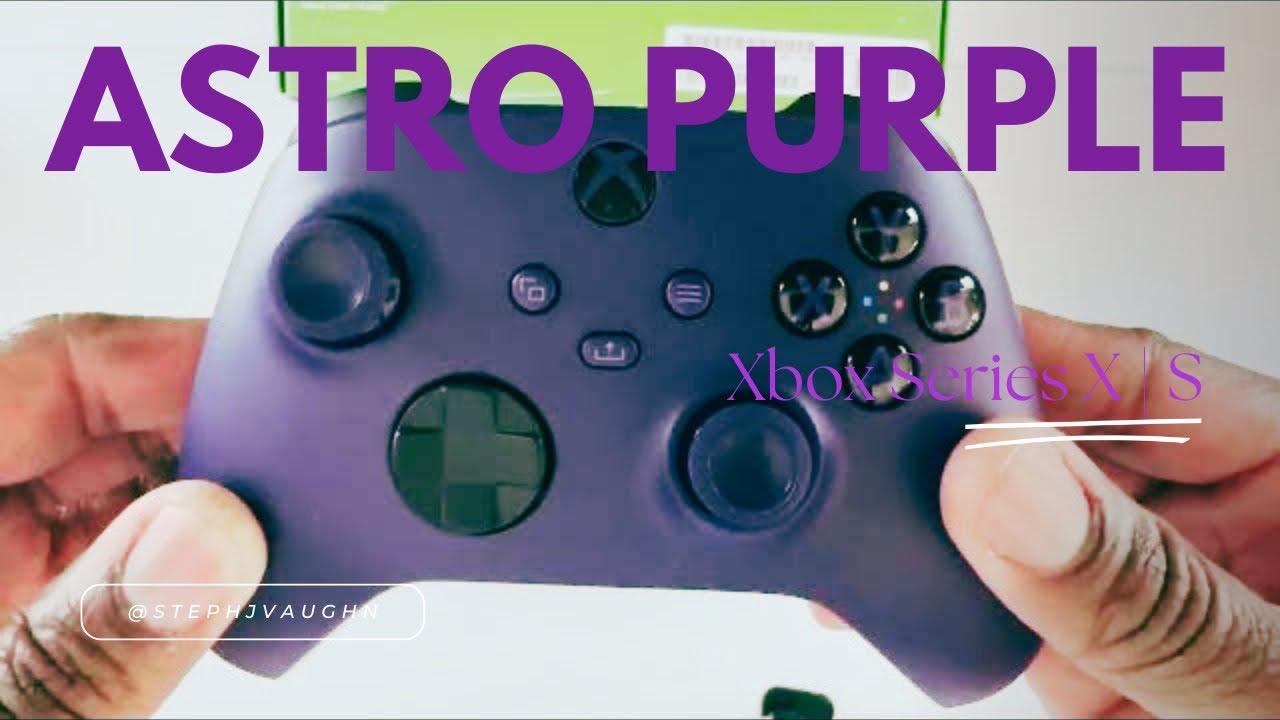 Unboxing | Astro Purple Xbox Series X|S Controller - YouTube