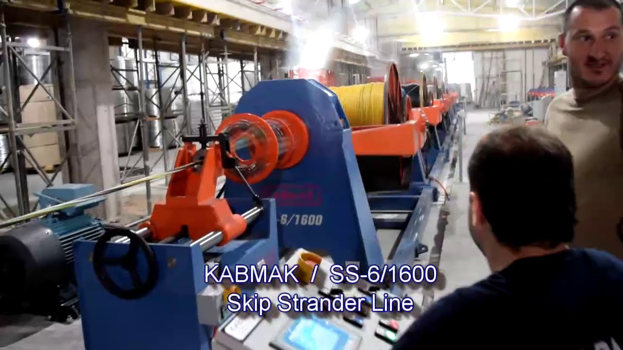 Kabmak Skip Strander Line SS-6/1600 - YouTube