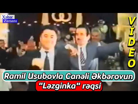 Ramil Usubovla Xalq artisti Canəli Əkbərovun \