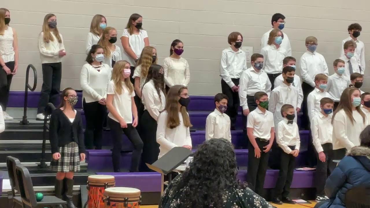 HMS 7th Grade Chorus Winter Concert, odd days - YouTube