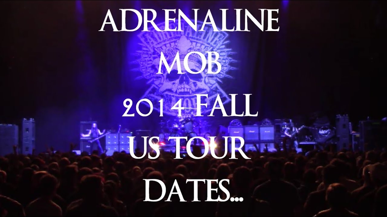 ADRENALINE MOB - FALL 2014 US TOUR DATES PROMO - YouTube