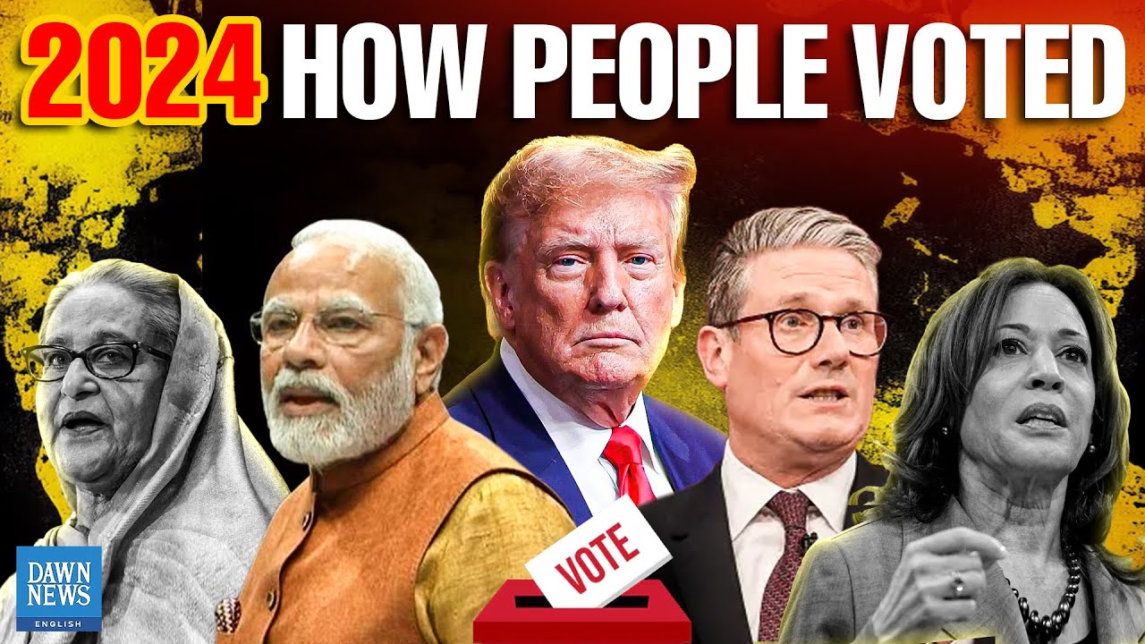 Flashback 2024: ‘A Year of Global Elections and Power Shifts’ | Dawn ...