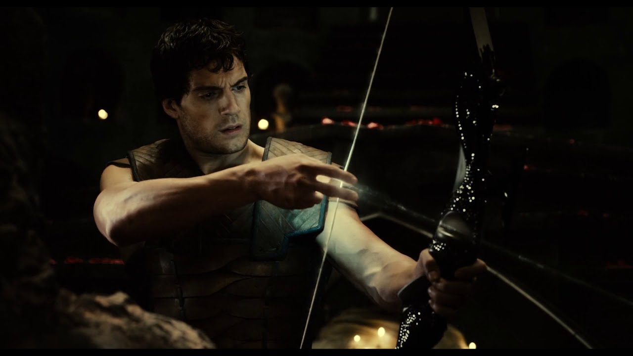 Henry Cavill - Immortals (2011) Receiving the Bow of Epirus/Fight Scene ...