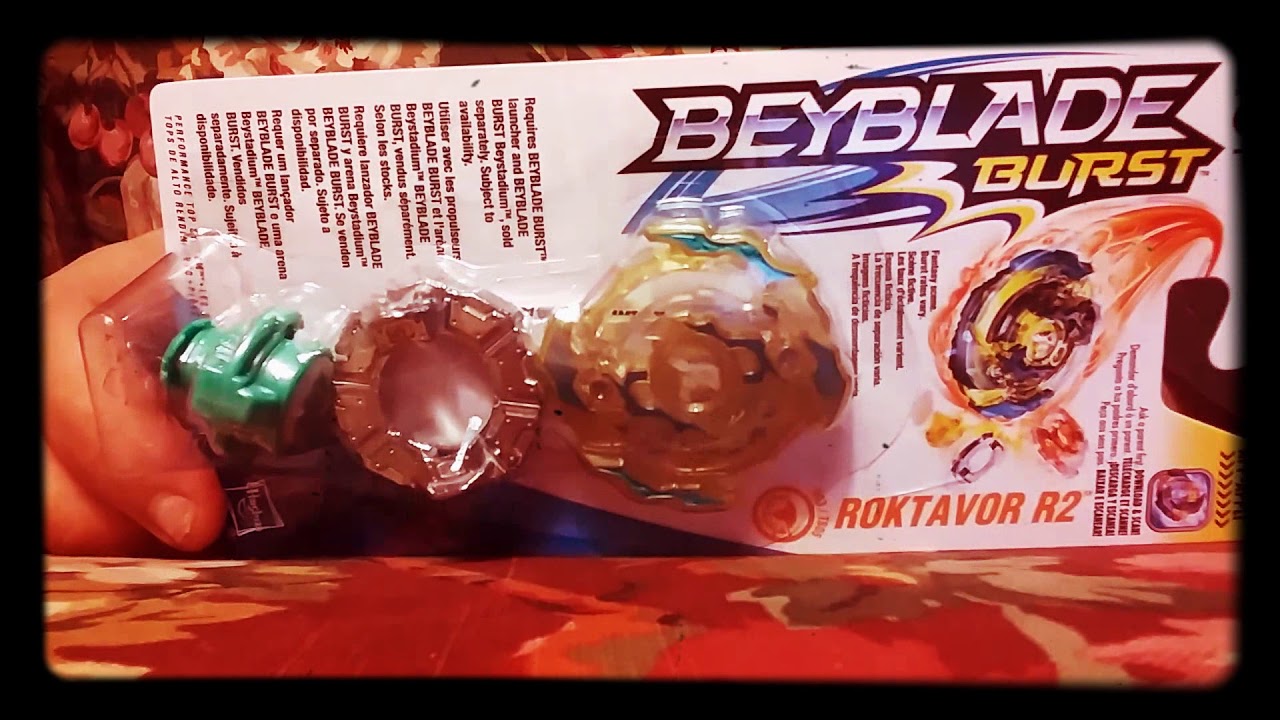 Beyblade burst Roktavor R2 unboxing - YouTube