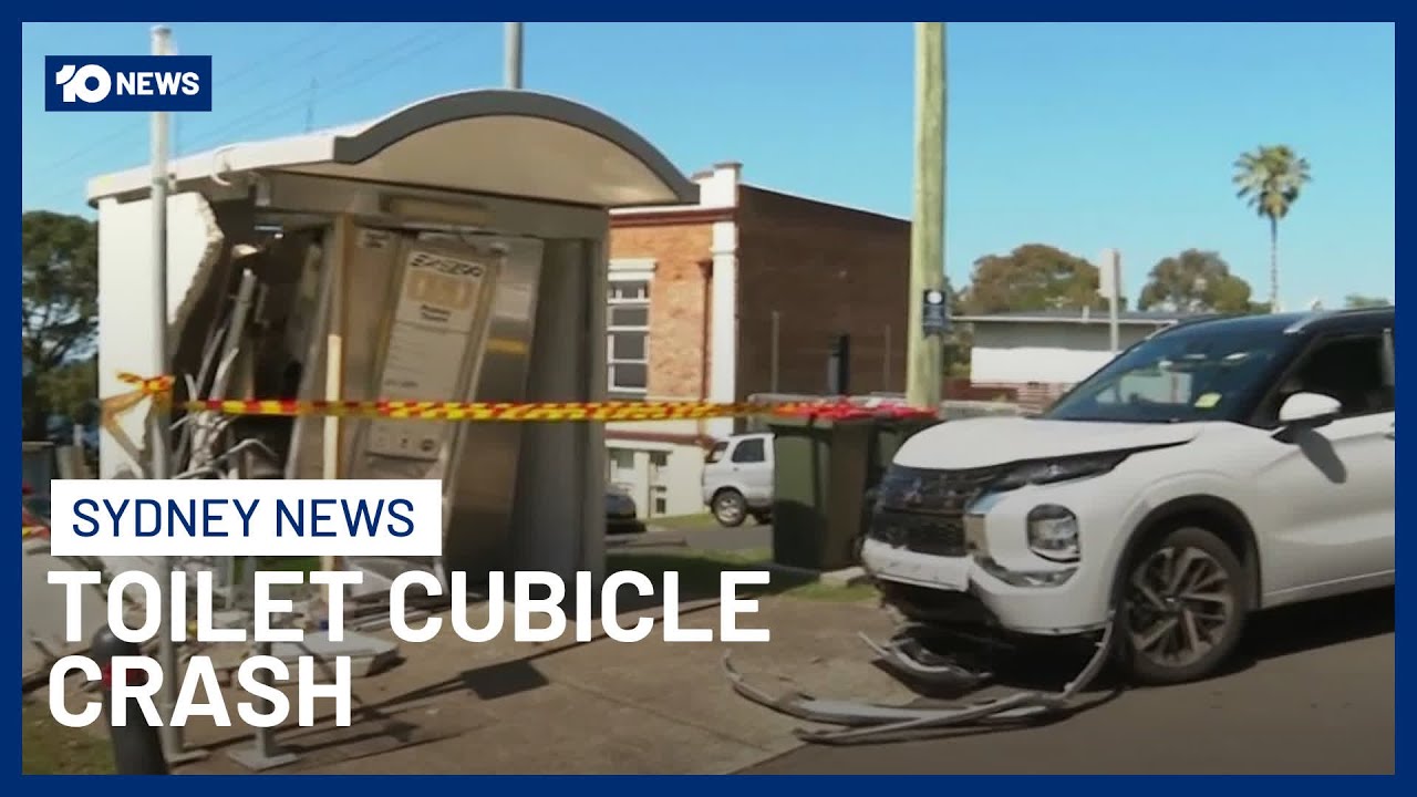 Sydney Woman Escapes Terrifying Public Toilet Cubicle Crash | 10 News ...