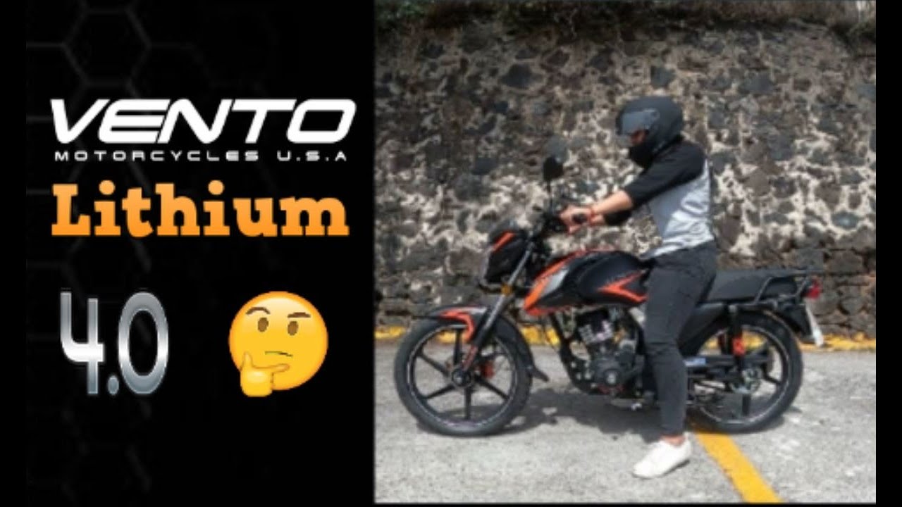 vento lithium 150 4.0 | una moto muy suave!! - YouTube