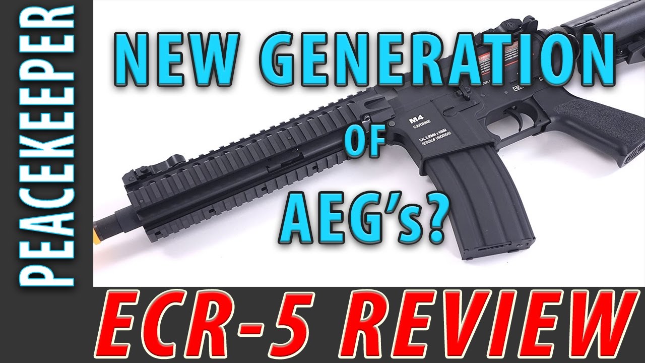 NEW GENERATION OF AEG's? (Classic Army ECR 5) 2017 | Review - YouTube