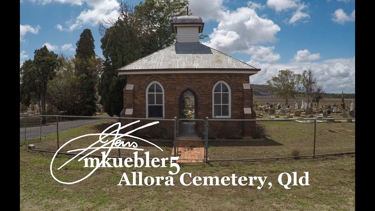 Cemetery tour : Historic Allora cemetery, Australia - YouTube