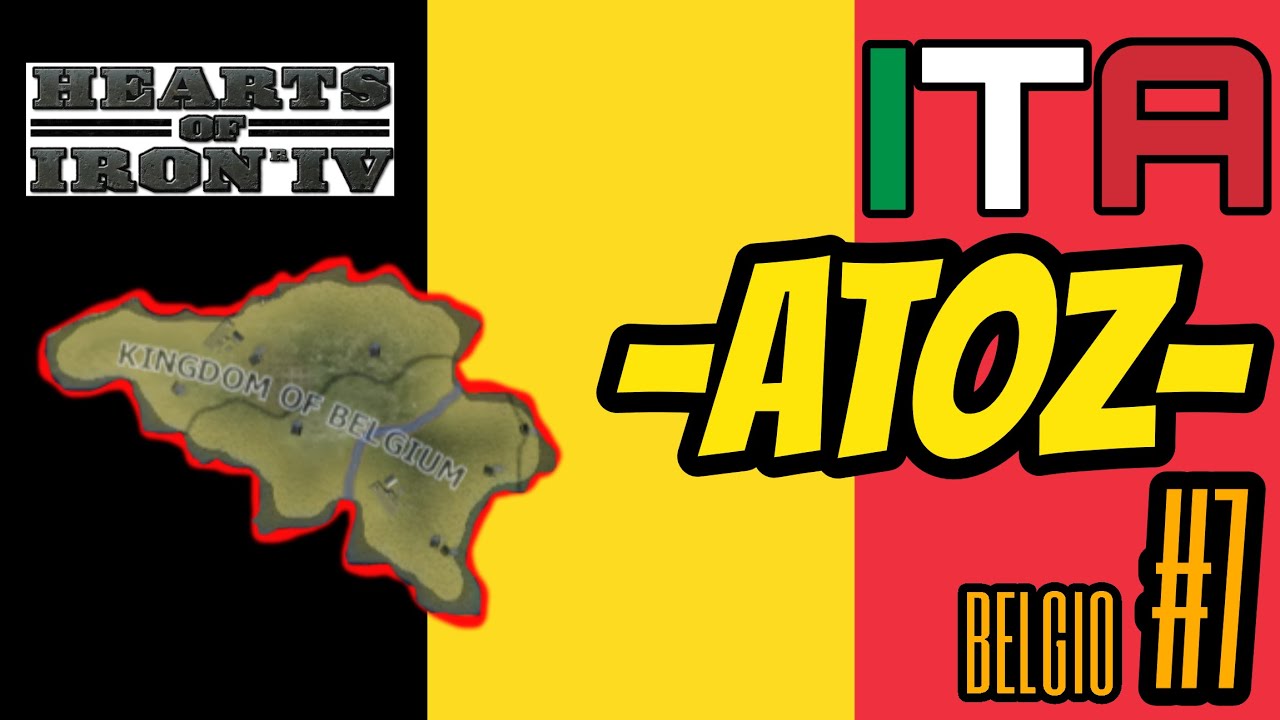 -HOI4 ATOZ- Ep.7: Belgio - YouTube