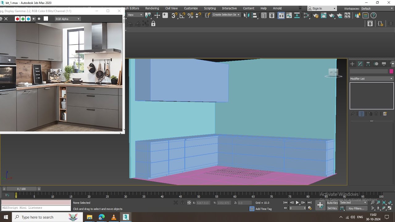 3D Modeling a Designer Kitchen in 3ds Max: A Step-by-Step Guide - YouTube